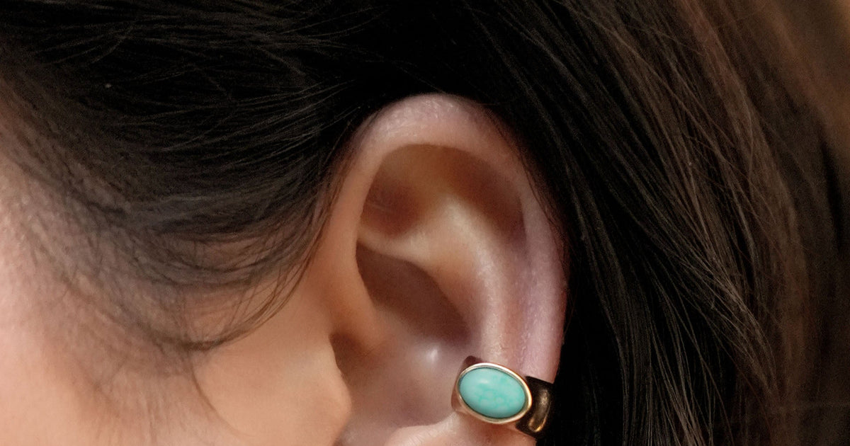 Turquoise Solstice Ear Cuff & Boston Proper