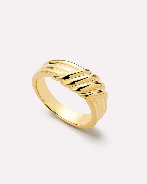 Gold Band Ring - Lydia & Boston Proper